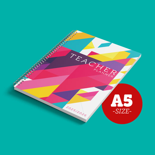 Standard Teacher Planner 2025/26 - A5 – School Diaries